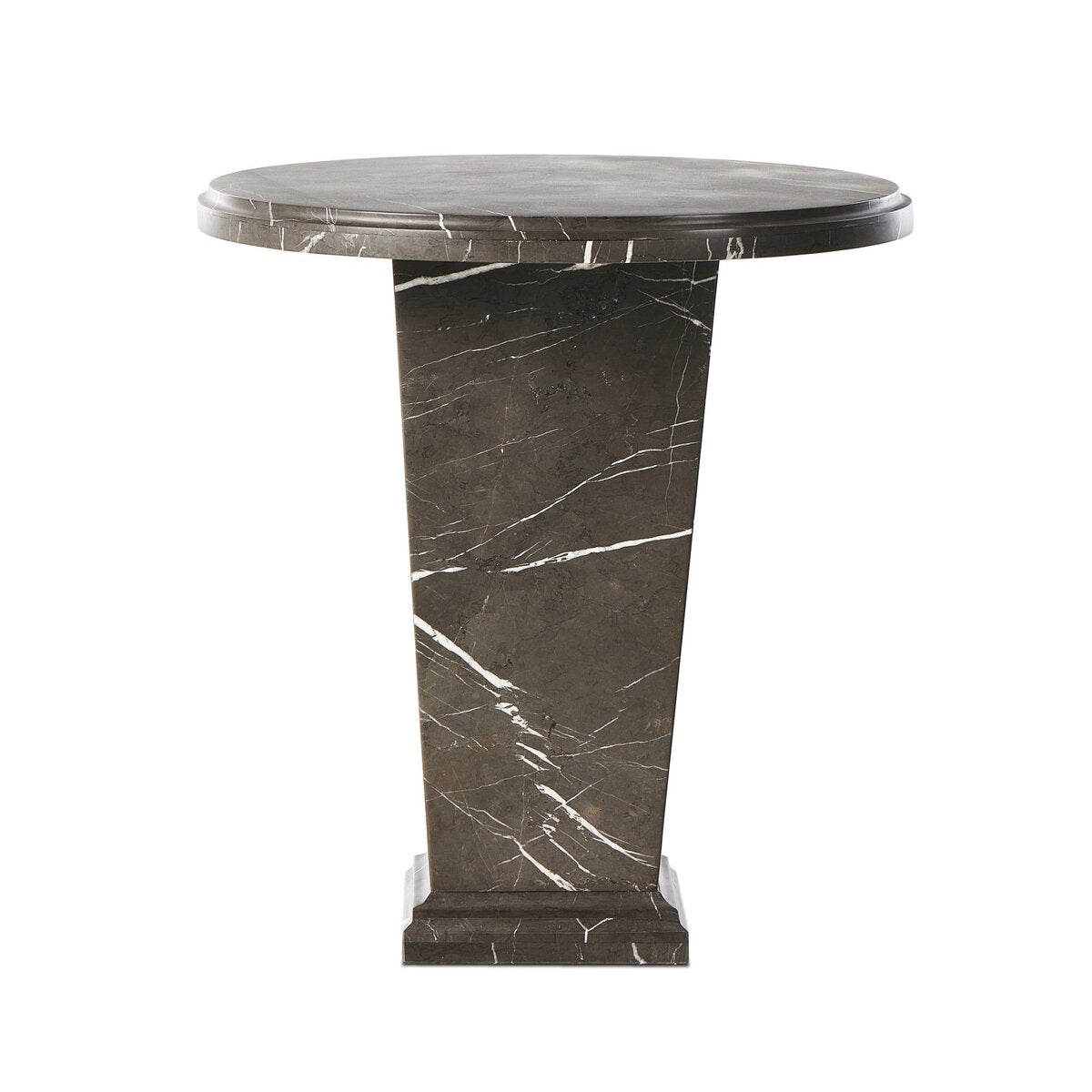 Eslo End Table - Grey Italian Marble - Scenario Home