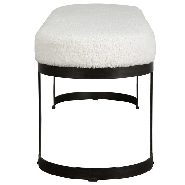 Uttermost Infinity Black Bench - Scenario Home