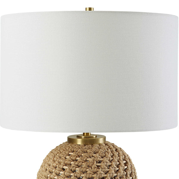 Uttermost Kendari Rope & Rattan Table Lamp - Scenario Home