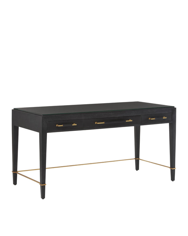 Verona Black Desk - Scenario Home