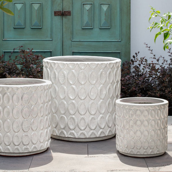Oriel Glazed Planter – Set of 3 - Scenario Home