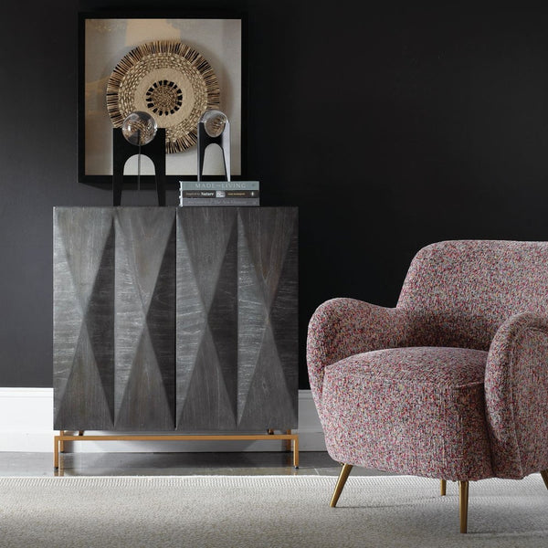 Uttermost Marico 2 Door Mindi Cabinet - Scenario Home