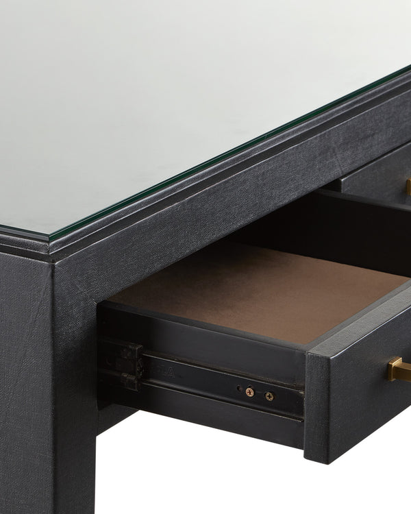 Verona Black Desk - Scenario Home