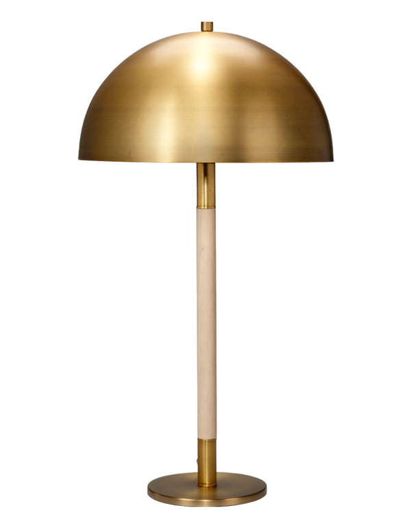 Merlin Wood and Metal Table Lamp - Scenario Home