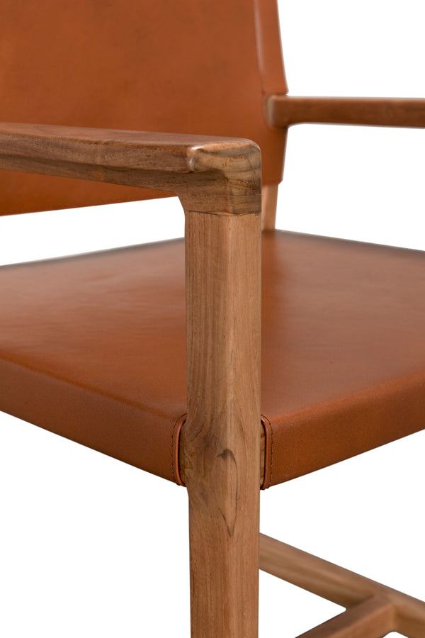 Xavier Chair, Clear Coat Flat - Scenario Home