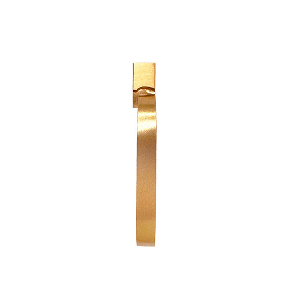 Cora Oval Ring HardWare In Satin Brass - Scenario Home