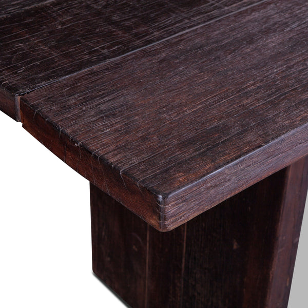 Melbourne 94" Dining Table in Reclaimed Acacia with Java Finish ...