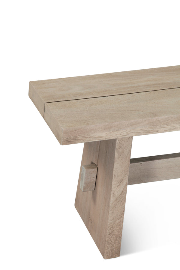 Acadia 79" Dining Bench in Oat - Scenario Home