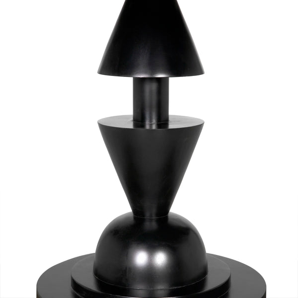 Varick Table, Hand Rubbed Black - Scenario Home