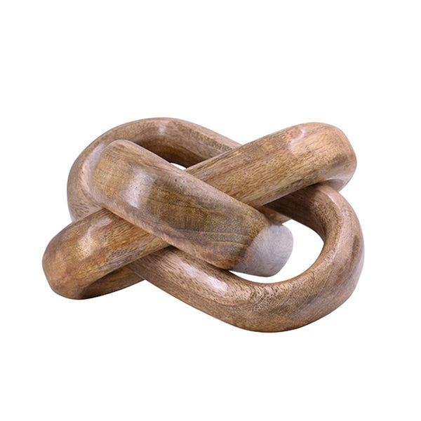 Knot Decorative Object in Mango Wood - Scenario Home