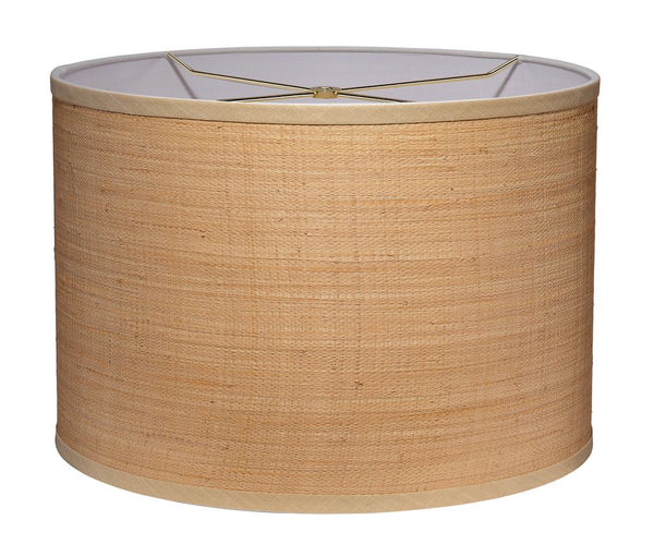 Drum Raffia Shade, Classic - Scenario Home