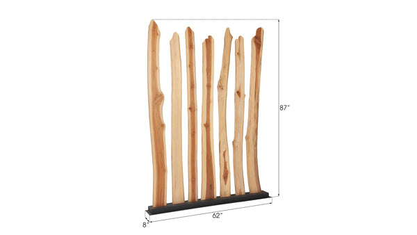 Wood Screen, Natural - Scenario Home