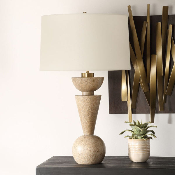 Uttermost Cullum Geometric Table Lamp - Scenario Home
