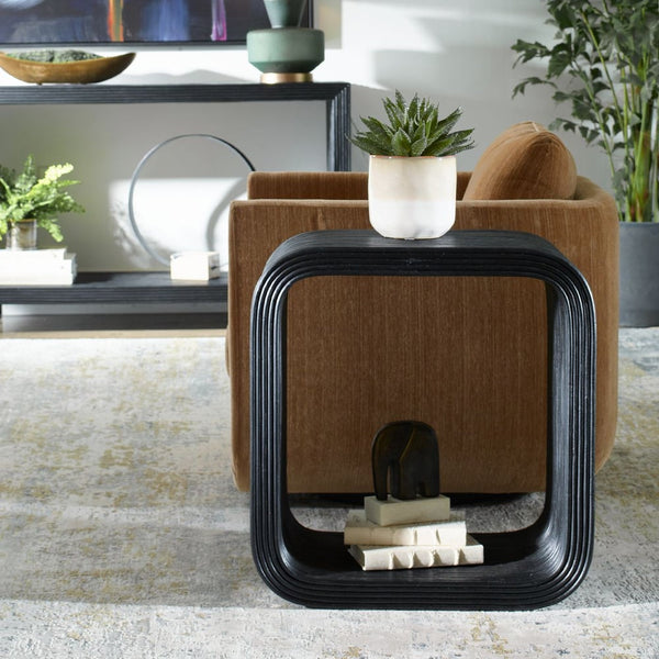 Uttermost Compton Rattan Side Table - Scenario Home