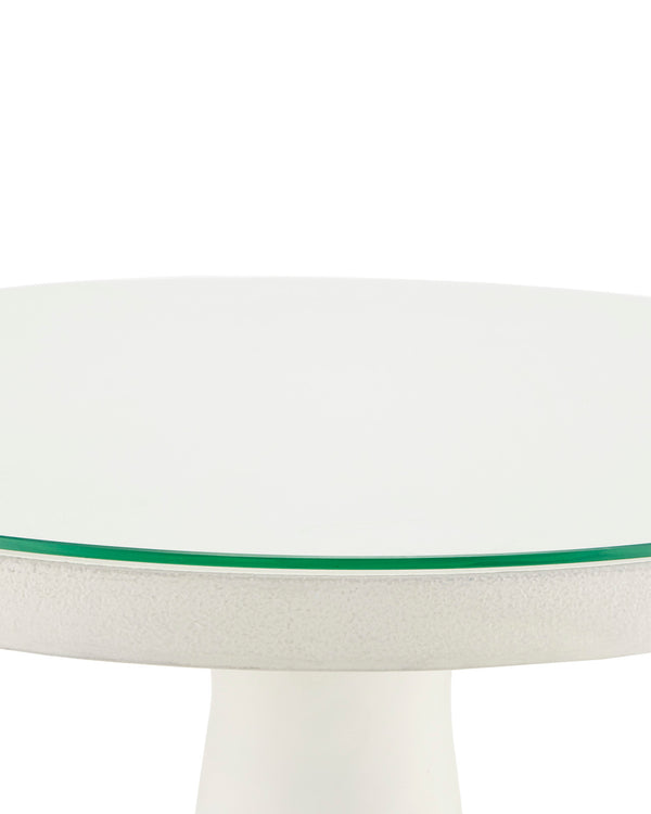 Tondo Black & White Accent Table - Scenario Home