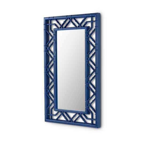 Callista Mirror - Large, Marine Blue | Callista Collection | Villa & H ...
