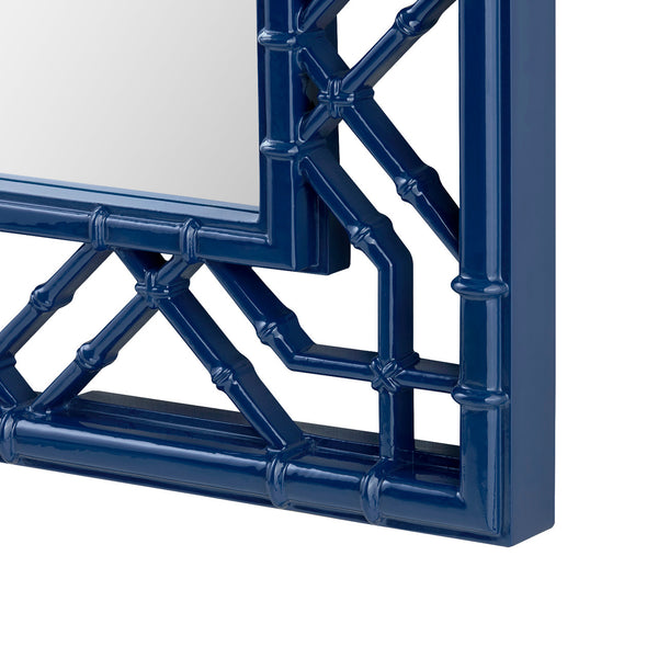 Callista Mirror - Large, Marine Blue | Callista Collection | Villa & H ...