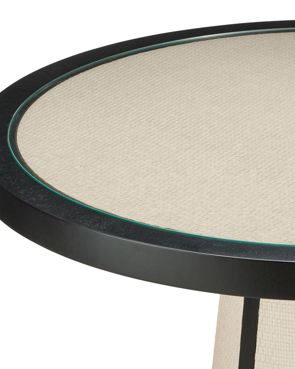 Deanna Raffia Entry Table - Scenario Home