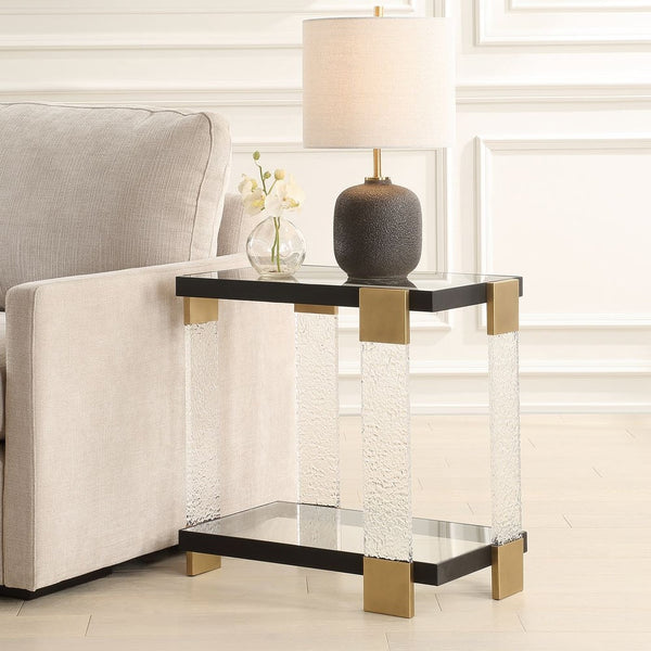Uttermost Bendena Modern Side Table - Scenario Home