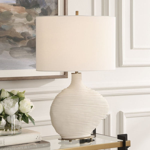 Uttermost Duostacked Ceramic Table Lamp - Scenario Home