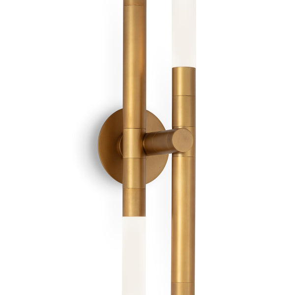 Cass Sconce (Natural Brass) - Scenario Home