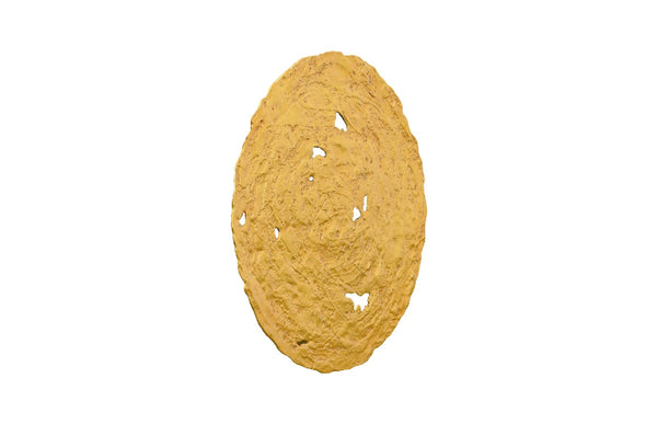 Molten Wall Disc, Medium, Gold Leaf - Scenario Home