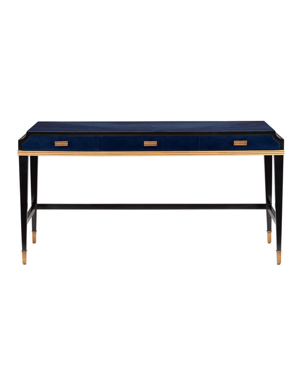 Kallista Large Blue Desk - Scenario Home
