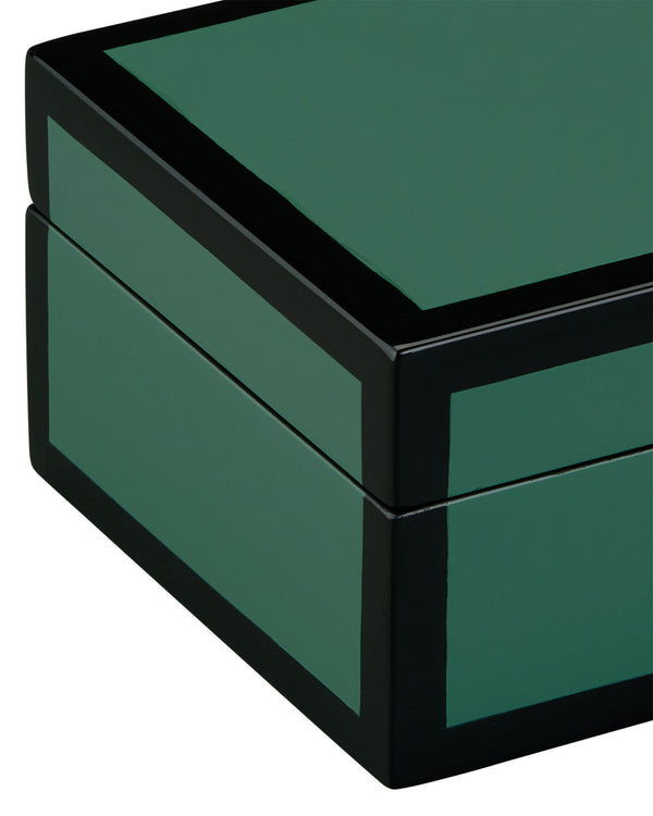 Green Lacquer Box Set of 2 - Scenario Home