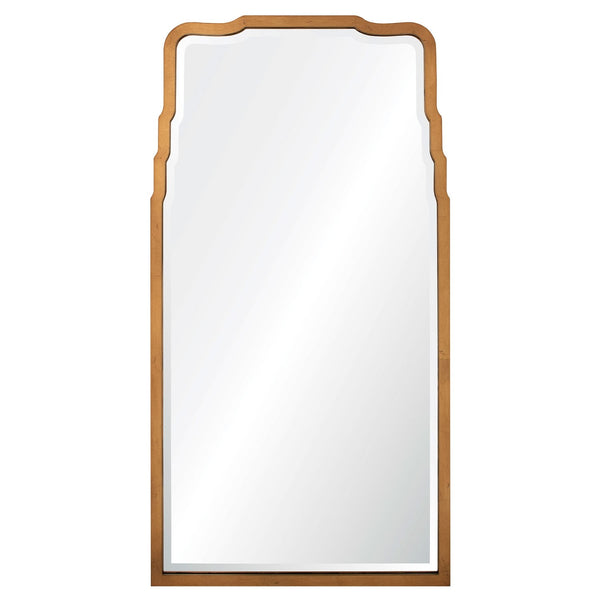 Antiqued Queen Anne Mirror - Available in 3 Finishes - Scenario Home