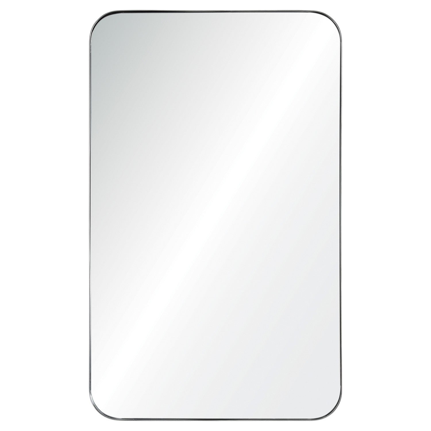 Rounded Corner Mirror - Available in 2 Finishes & 2 Sizes - Scenario Home