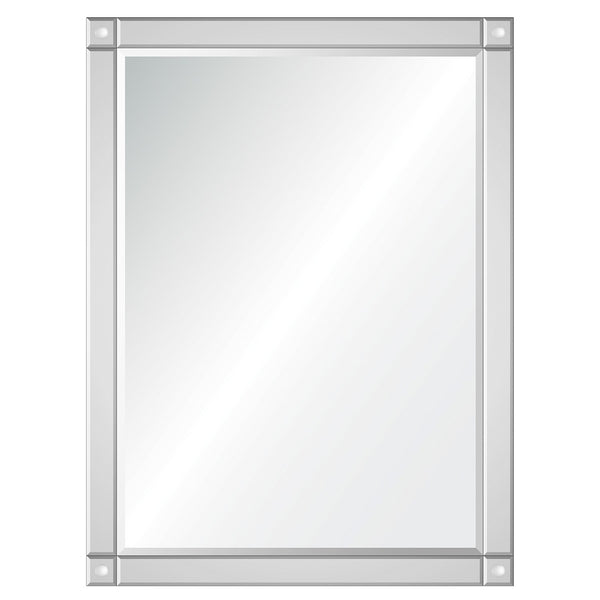 Mirror Framed Mirror with Corner Detail - Available in 2 Sizes ...
