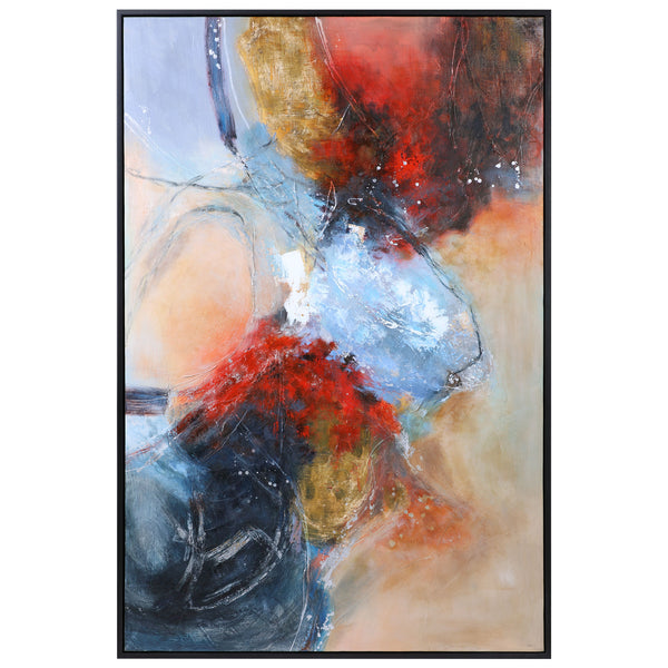 Summer Sunset Abstract Art - Scenario Home