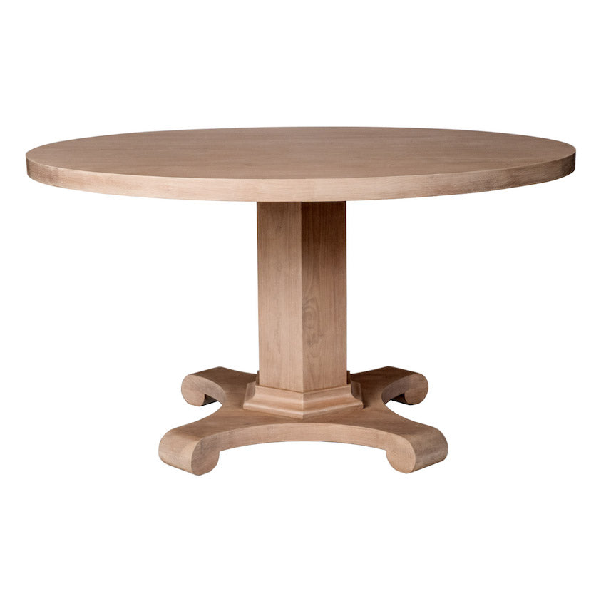 Drake Classical Dining Table with Pedestal - Available in 3 Sizes ...