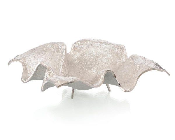 Draped Fabric Square Bowl - Scenario Home