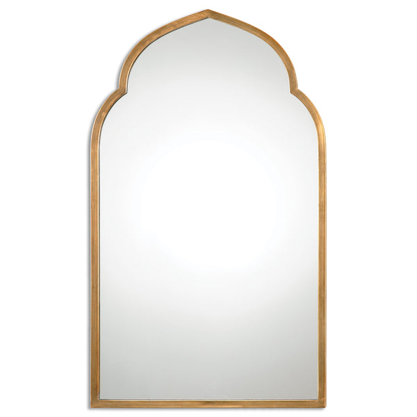 Kenitra Gold Arch Mirror - Scenario Home