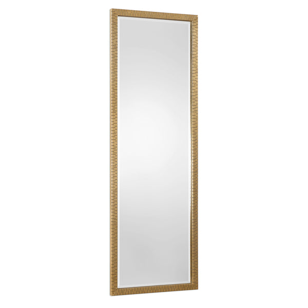 Vilmos Metallic Gold Mirror - Scenario Home