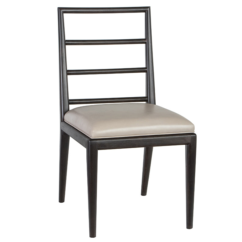 Milton Ladder Back Armless Side Chair - Scenario Home