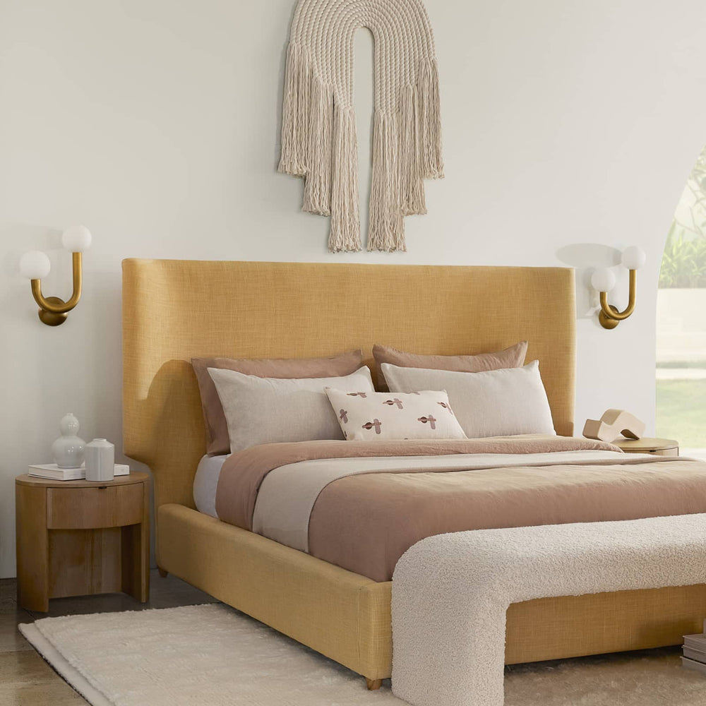 Happy Sconce Left Side (Natural Brass) - Scenario Home