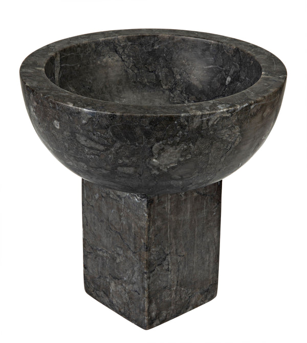 Zeta Bowl, Black Marble - Scenario Home