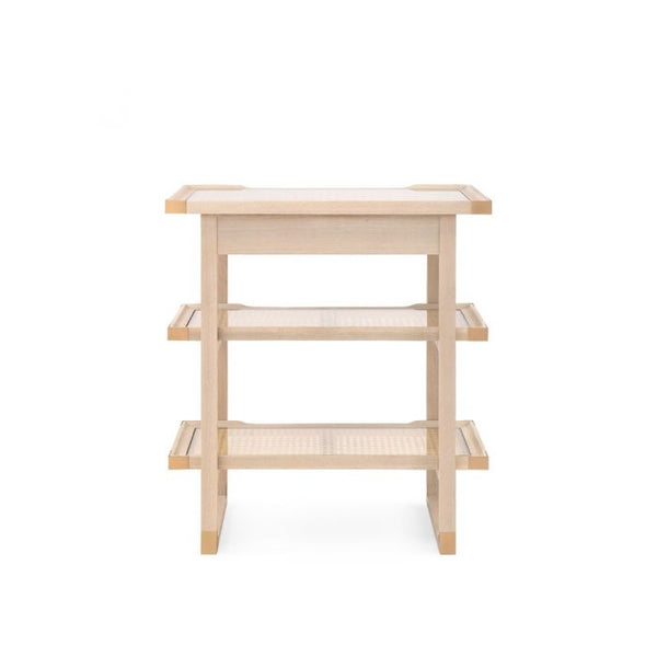 Side Table - Bleached Cerused Oak | Austin Collection | Villa & House ...