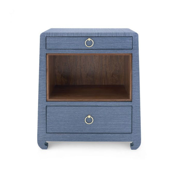 2-Drawer Side Table - Navy Blue | Ming Collection | Villa & House ...